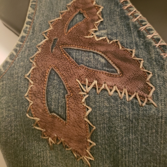 Parasuco | Jackets & Coats | Parasuco Brown Denim Vest | Poshmark